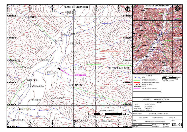 Plano de Ubicacion y Localizacion 2-A3 Ubicacion Imprimir | PDF