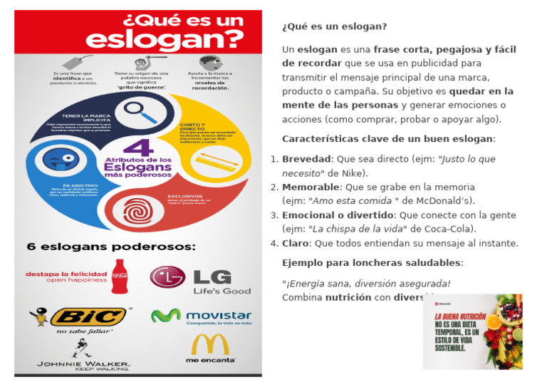 Claves para Crear un Eslogan Efectivo | PDF