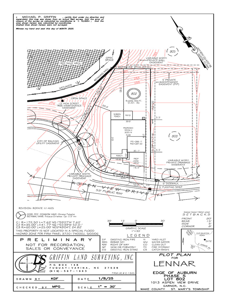 EOA 802 Plot Plan | PDF