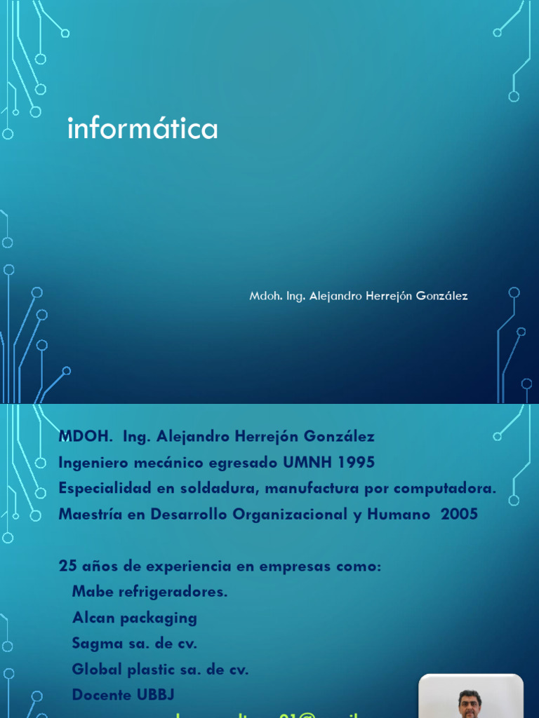 001 Conceptos Basicos de Informatica | PDF | Hardware de la computadora | Periférico