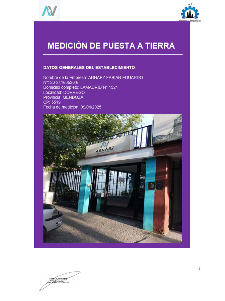 Medición PAT con Metrel MI 2126 | PDF | Componentes eléctricos | Bienes ...