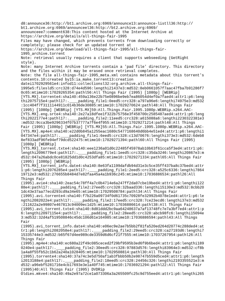 All Things Fair 1995 Archive | PDF | Computer File Formats | Computer File