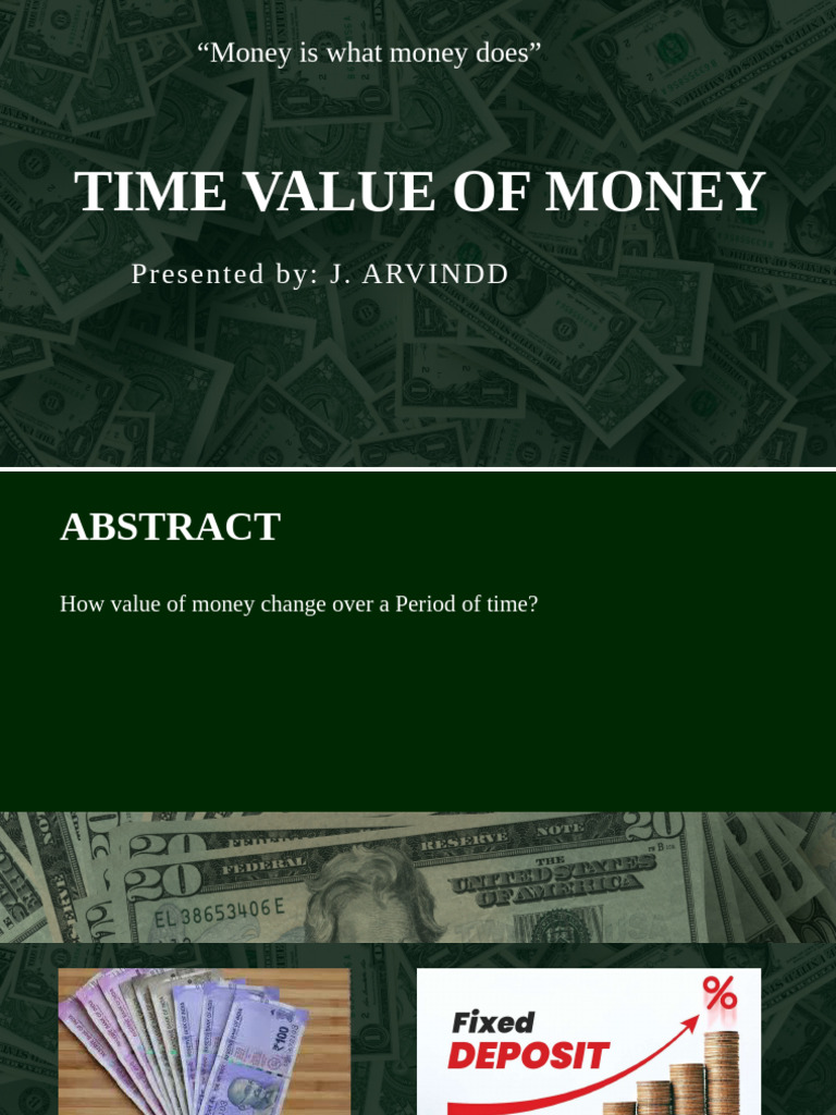 Time Value of Money | PDF