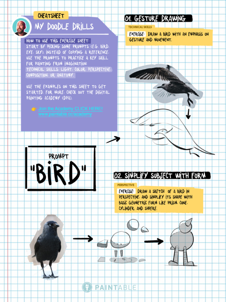 Doodle Drills Cheatsheet | PDF