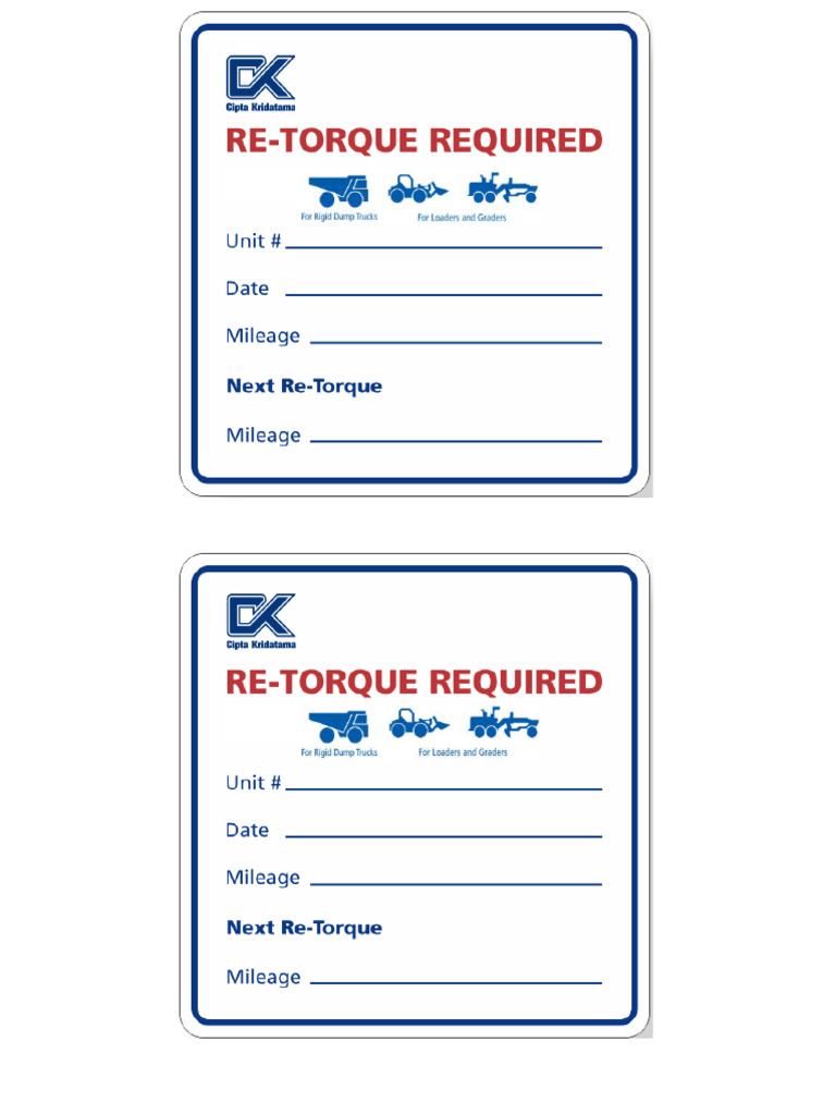 Kartu Retorque | PDF