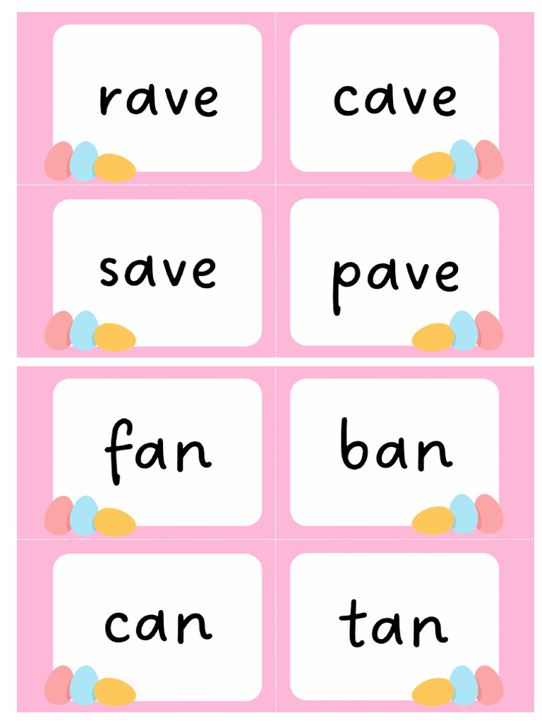 Rhyming Words 2 | PDF