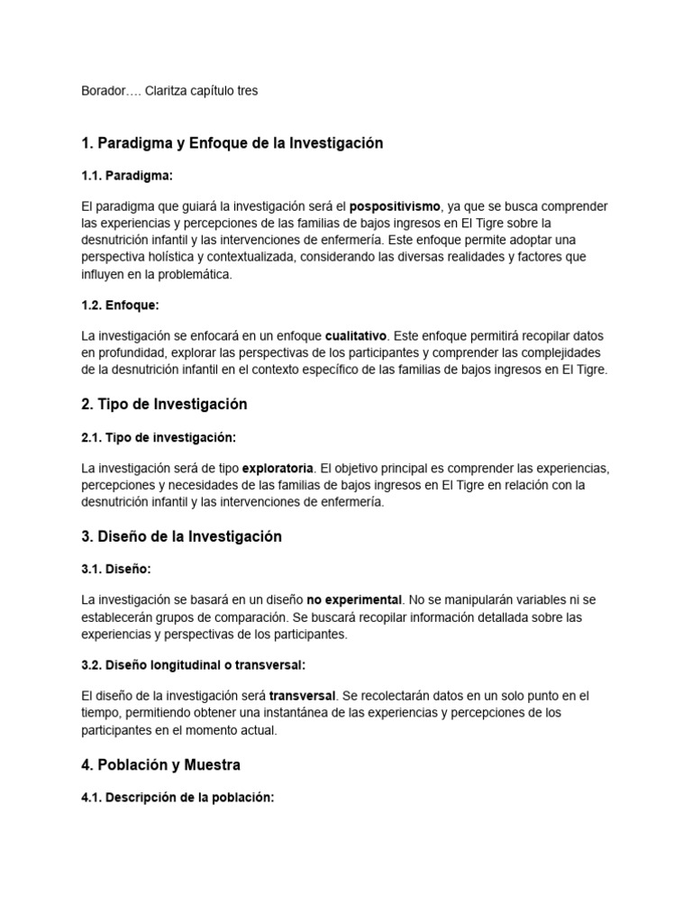 Capitulos de Proyecto | PDF | Datos | Análisis de los datos