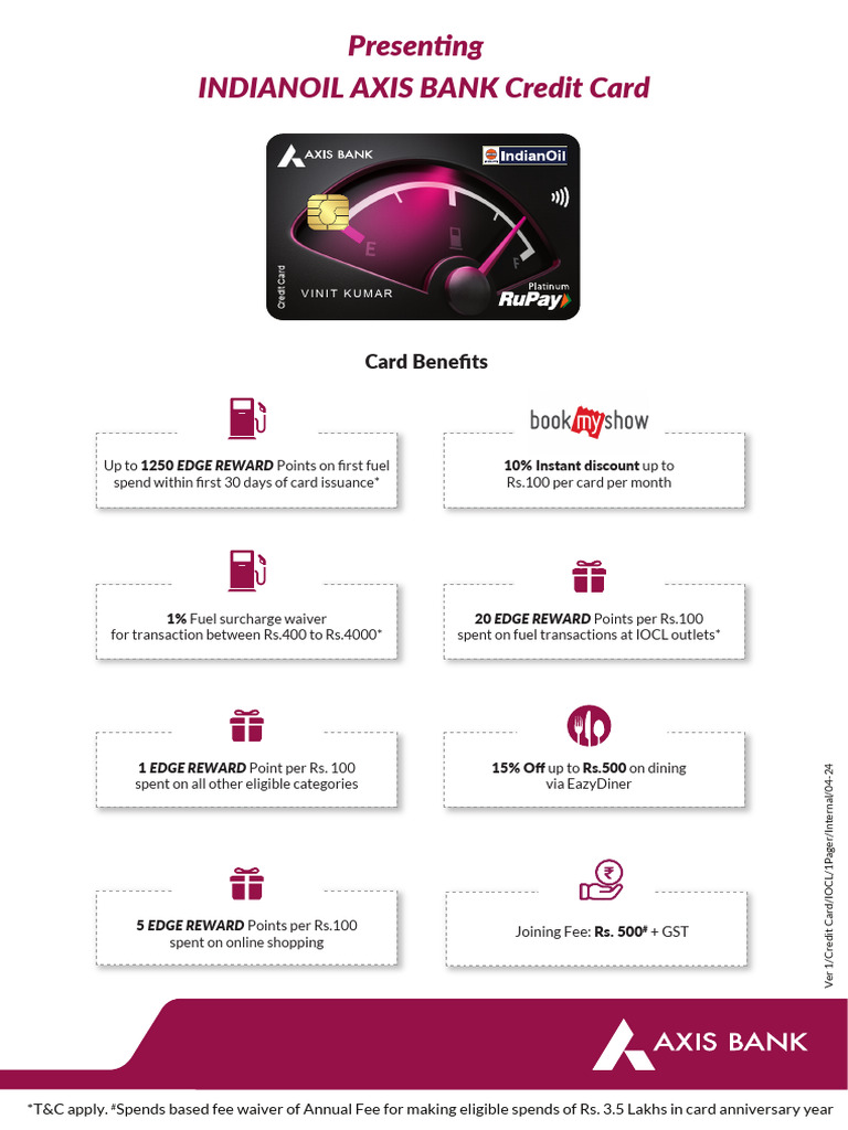 IOCL - One Pager-Rev 1 | PDF
