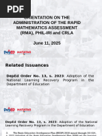 RMA Administration Orientation 2025-2026 | PDF | Educational Assessment ...