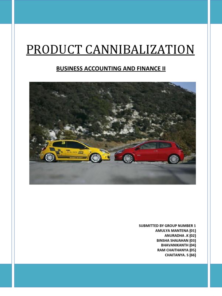 Product Cannibalization: Business Accounting and Finance Ii | PDF ...