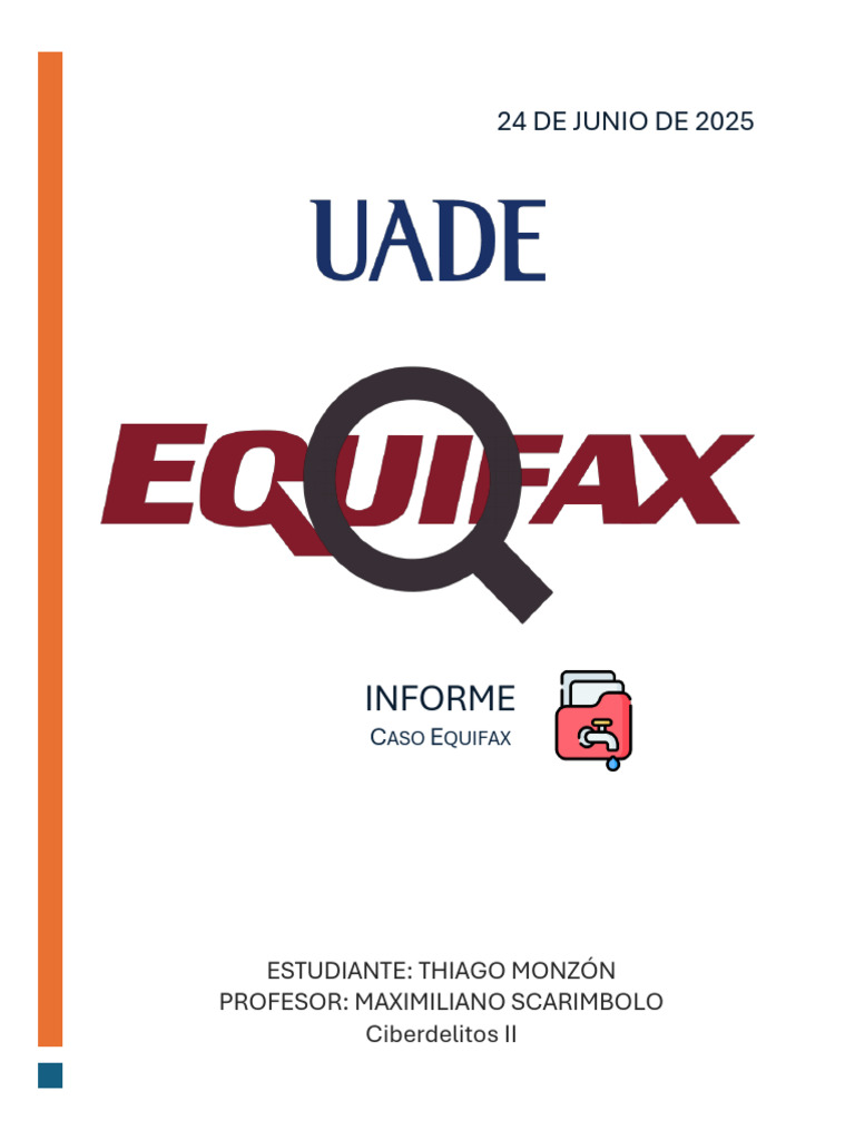 TM 2025 TP Equifax | PDF | Cookie HTTP | La seguridad informática