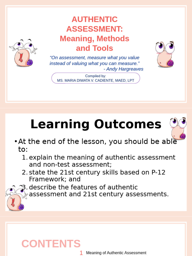 Authentic Assessment - Part 2 | PDF | Procedural Knowledge | Knowledge