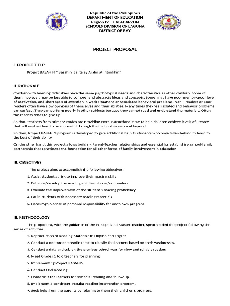 Project Proposal Reading | PDF | Learning | Cognition