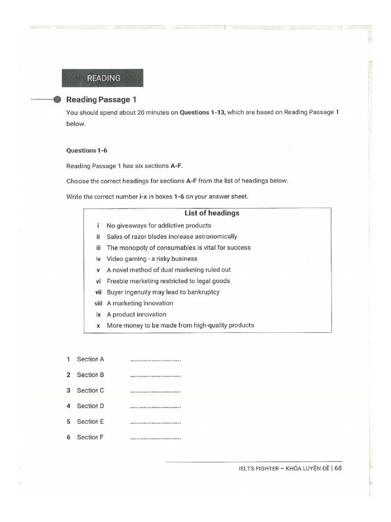 Reading Test 3 | PDF