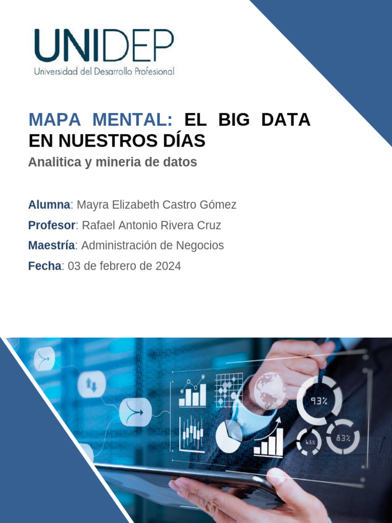 Mapa Mental del Big Data | PDF | Big Data