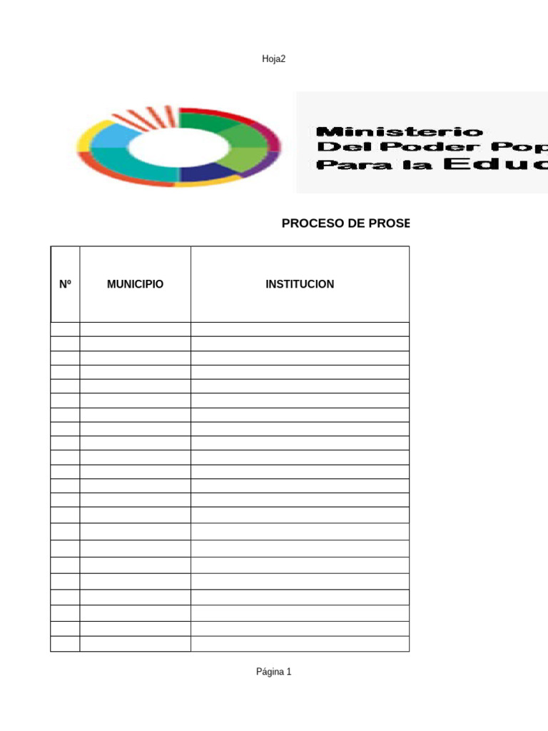 Prosecución y Promovidos 2024-2025 | PDF | Educación de la primera ...