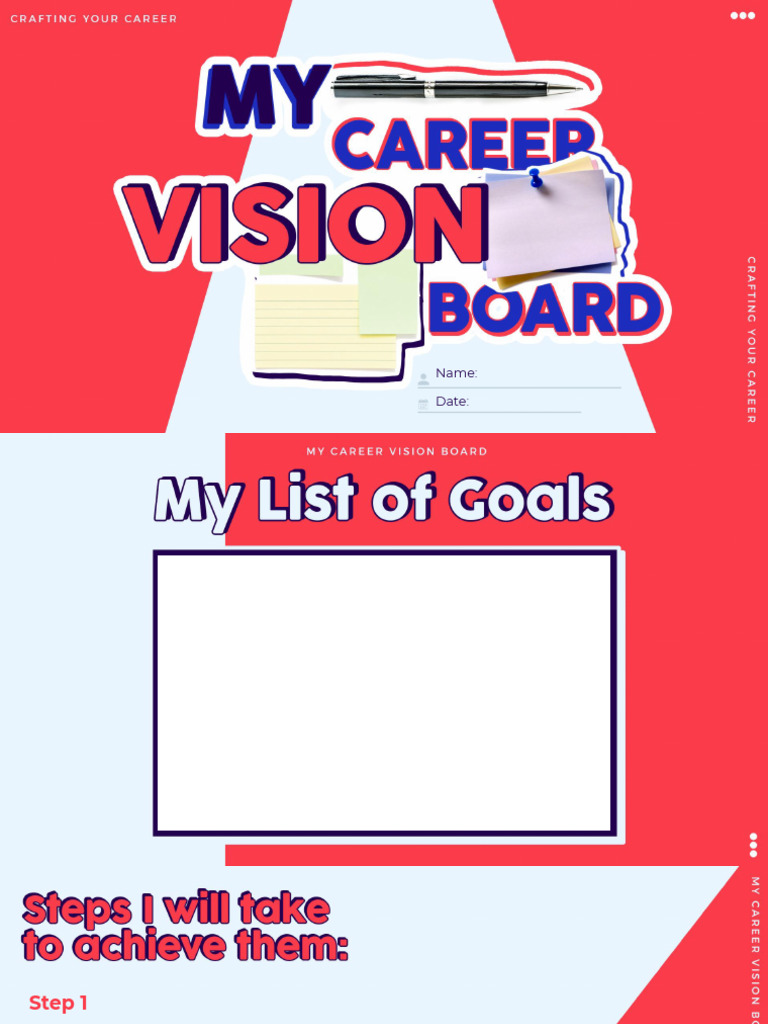 Career Vision Board | PDF