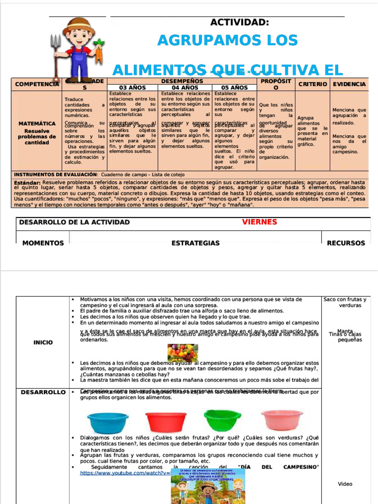 PDF P Classtruncatedtext Module Lineclamped 85ulhh Style Max Lines5actividad Mi Amigo Campesino ...