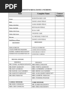 Wedding Entourage | PDF