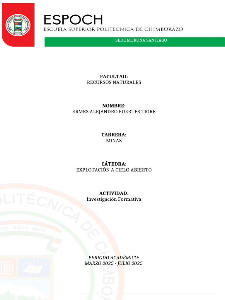 Formato Informes | PDF