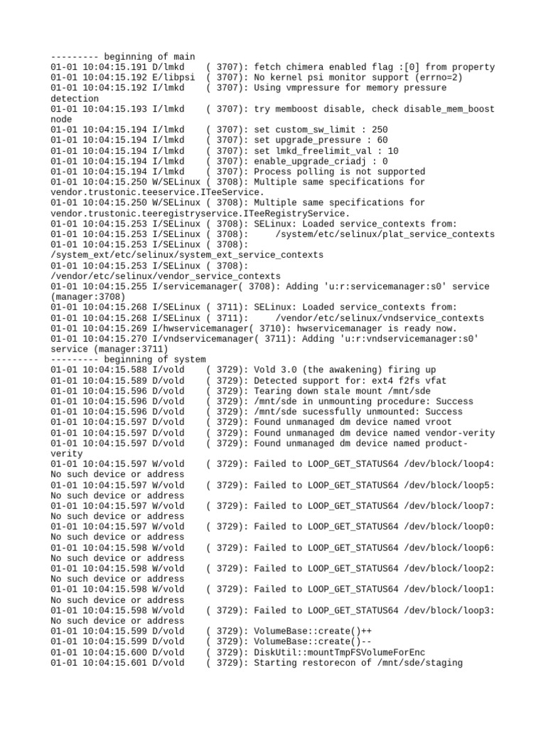 Logcat Prev CSC Log | PDF | Operating System Technology | Computer Data