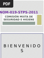 Presentación NOM 019 STPS 2011 | PDF | Valores | Higiene
