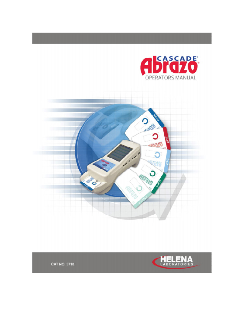 Cascade Abrazo Operator Manual | PDF | Bleach