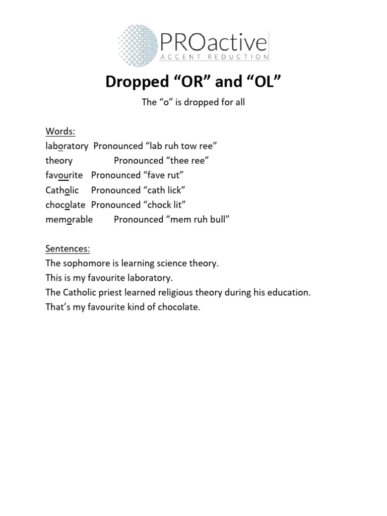 Class 2 Sentence Pronunciation Guide | PDF