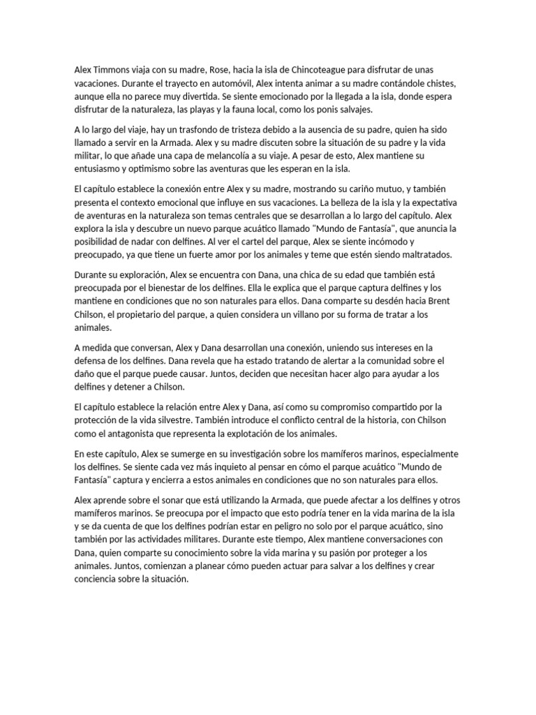 Alex Timmons Viaja Con Su Madre | PDF