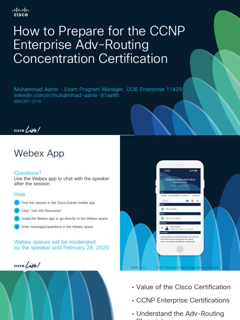 How To Prepare For The CCNP Enterprise Advanced Routing Concentration ...