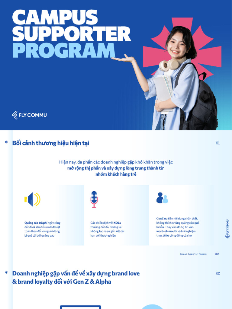 Fly Commu - Campus Supporter Program | PDF