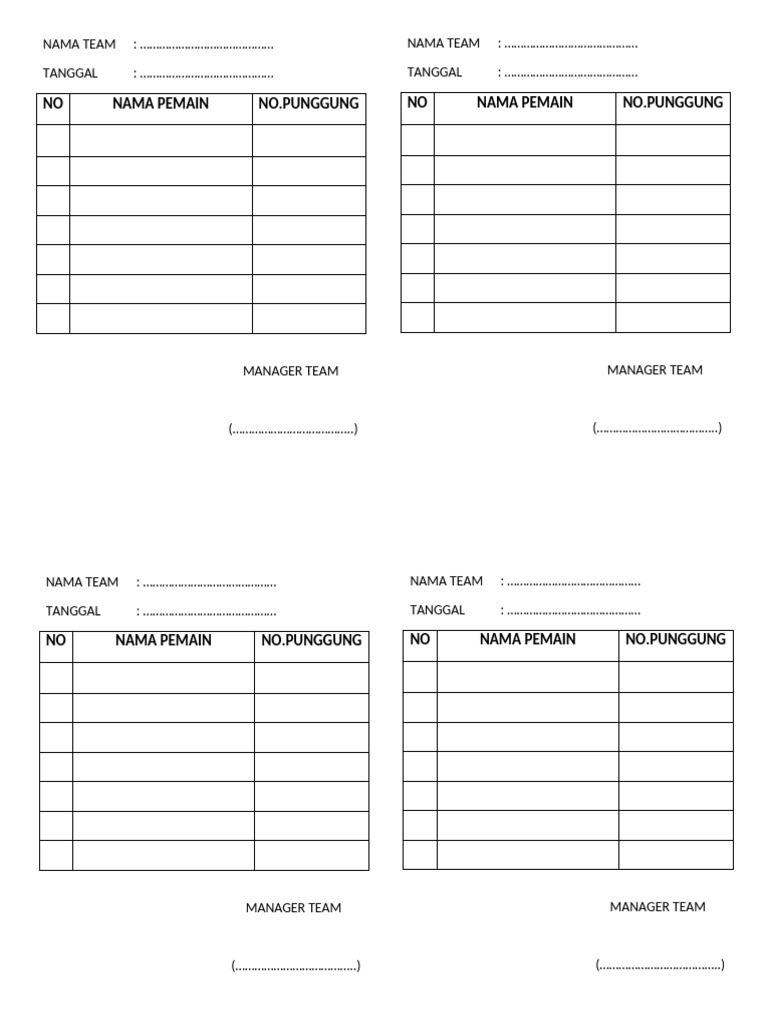 Form Adu Pinalti | PDF