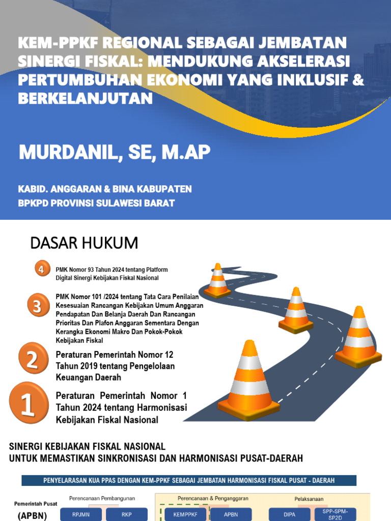 Materi Penyelarasan Rancangan KUA-PPAS Dengan KEM-PPKF | PDF
