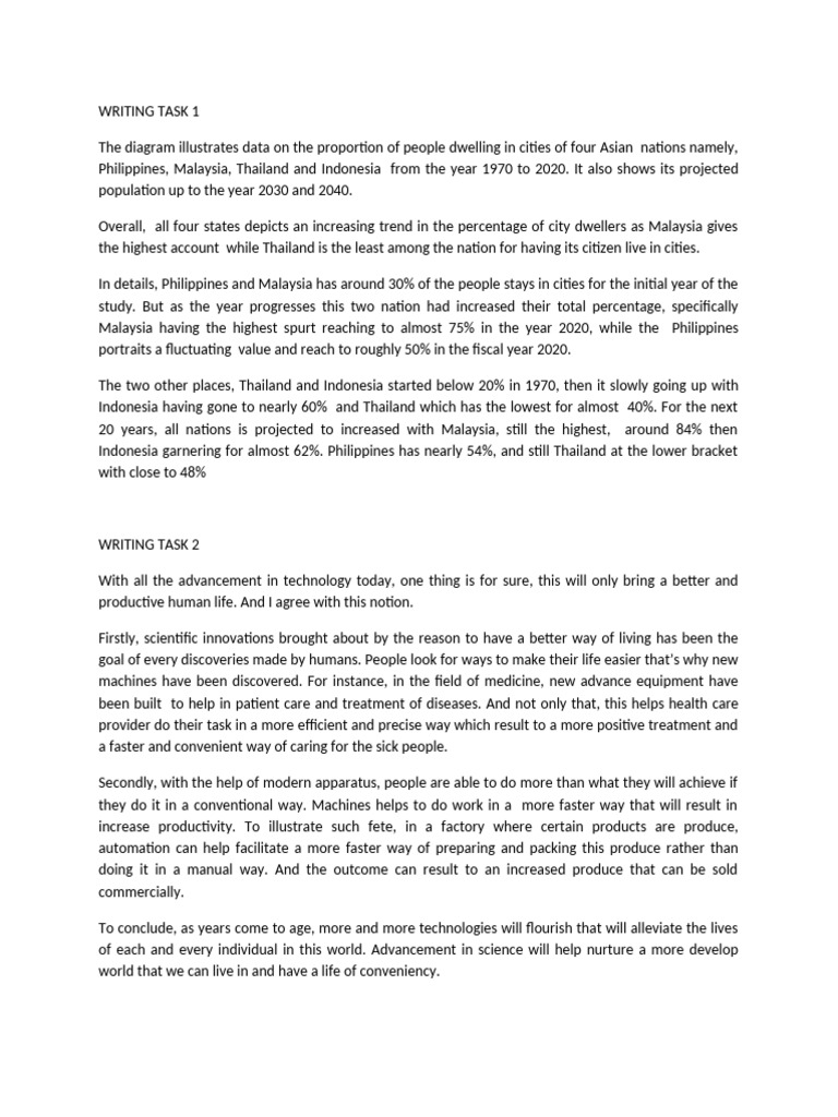 Writing Task 1 and Writing Task 2 Part 1 Cambridge 118 | PDF | Health Care