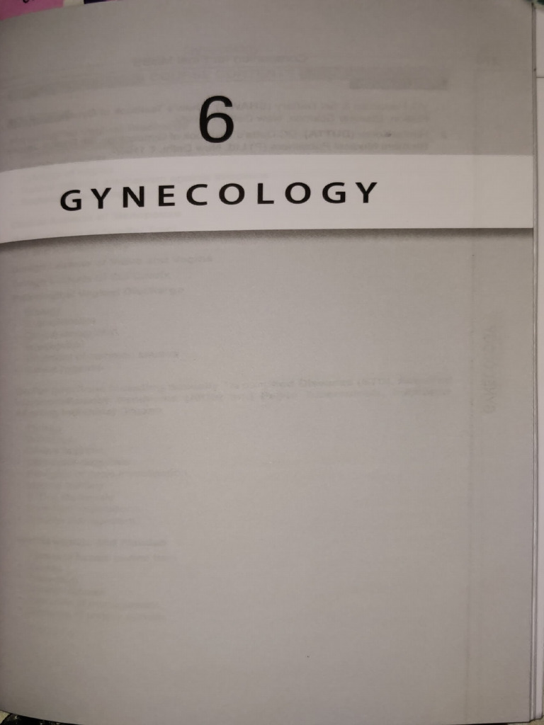 OBG (Gyn) Singi | PDF