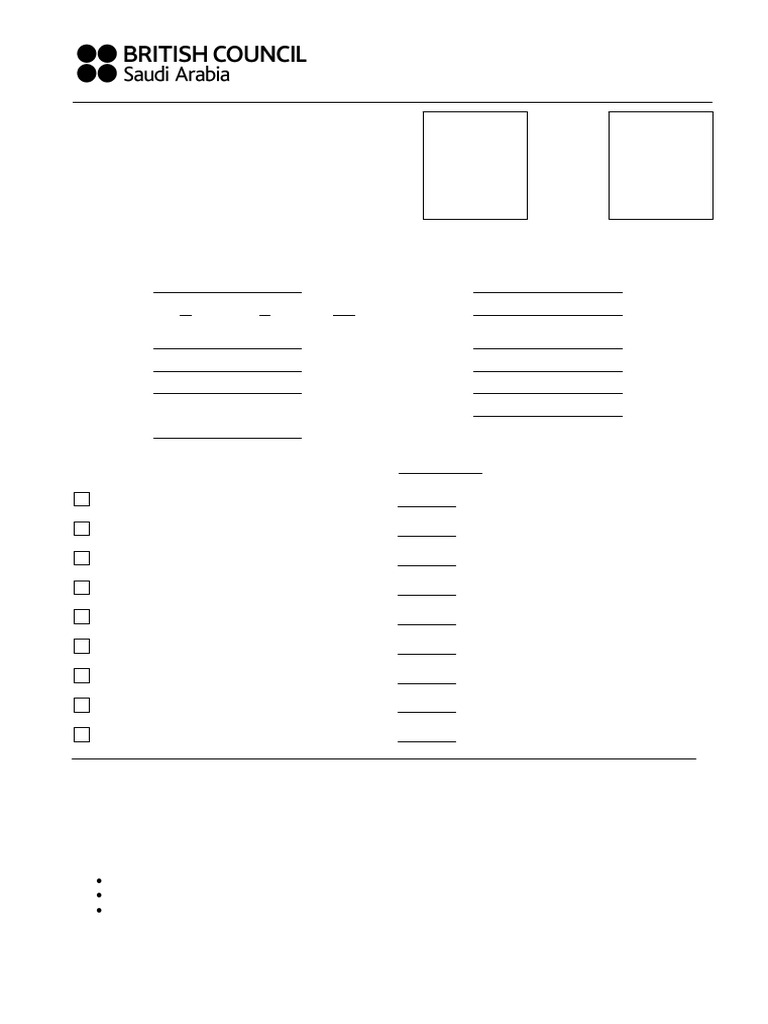 Esol Application Form 2013 1 | PDF | Student Assessment And Evaluation ...