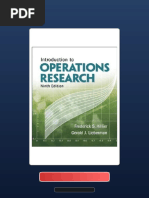Introduction To Operations Research 11th Edition Hillier Full Download ...