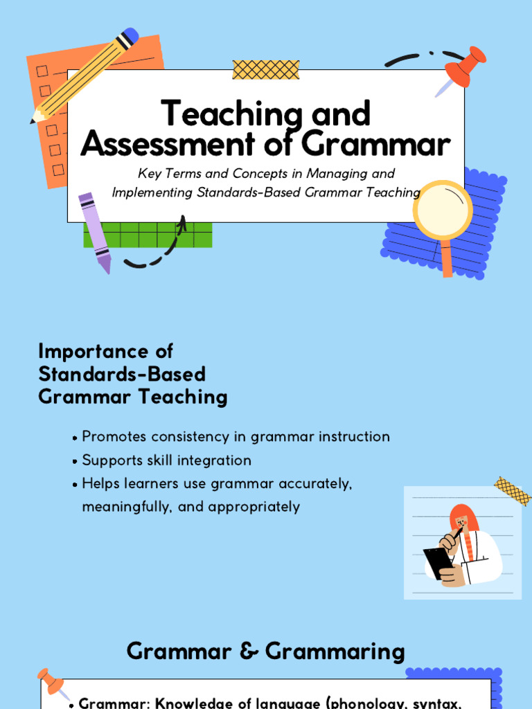Teaching and Assessment of Grammar | PDF | Grammar | Cognition