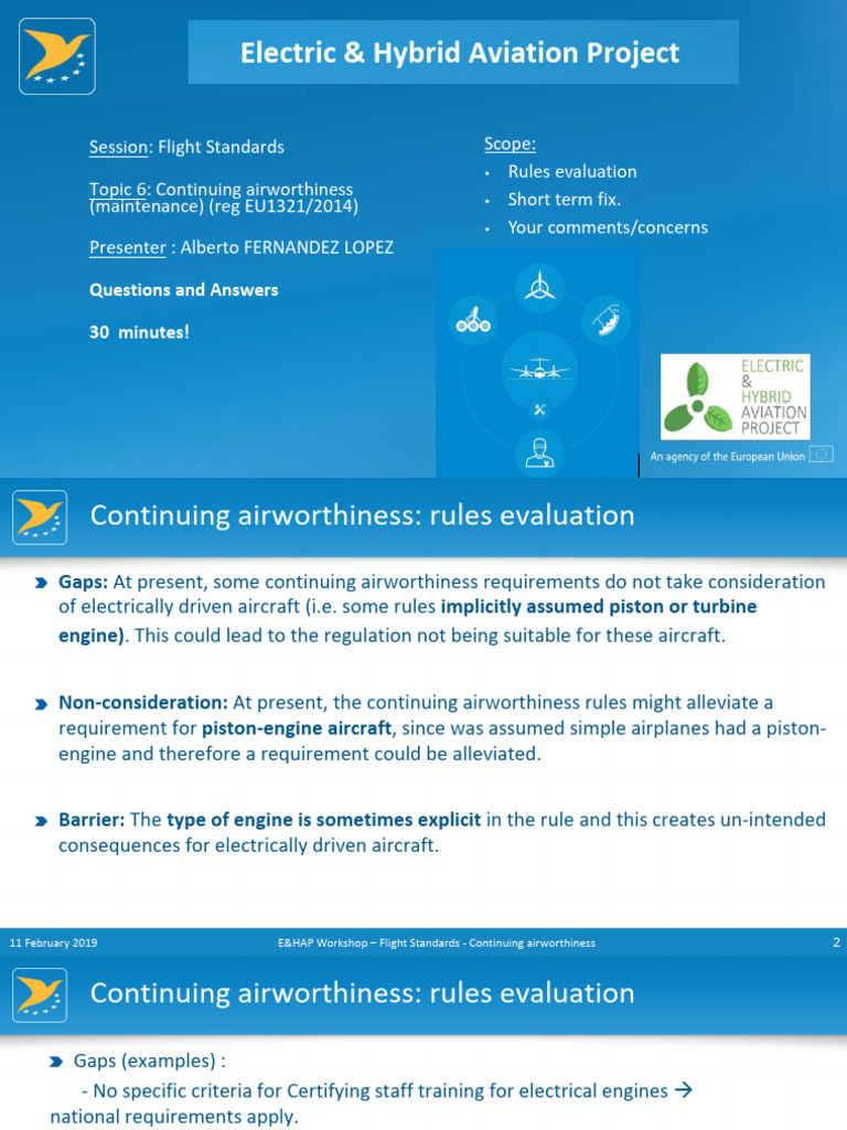 FS Topic 6 - Maintenance Continuous Airworthiness - A FERNANDEZ LOPEZ ...