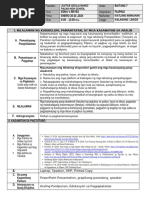 DLL Matatag - Filipino 7 Q3 W5 | PDF