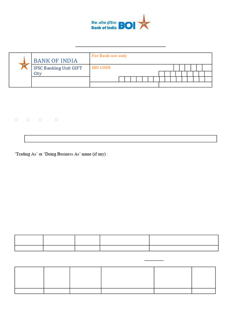 BOI Fixed Deposit Account Form | PDF | Identity Document | Business