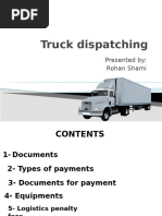 Dispatch Training Manual-1 | PDF | Cargo | Truck