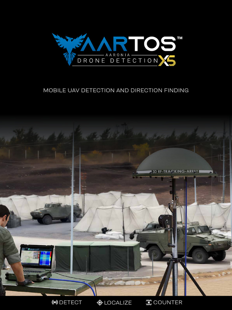 Https Downloads - Aaronia.com Datasheets Solutions Drone Detection Aaronia AARTOS-DDS X5 | PDF ...