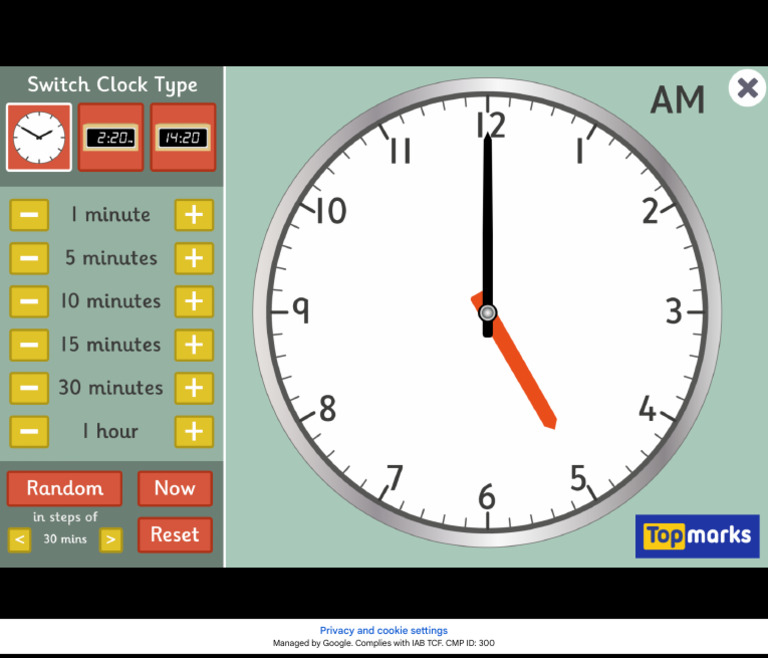 Teaching Clock | PDF