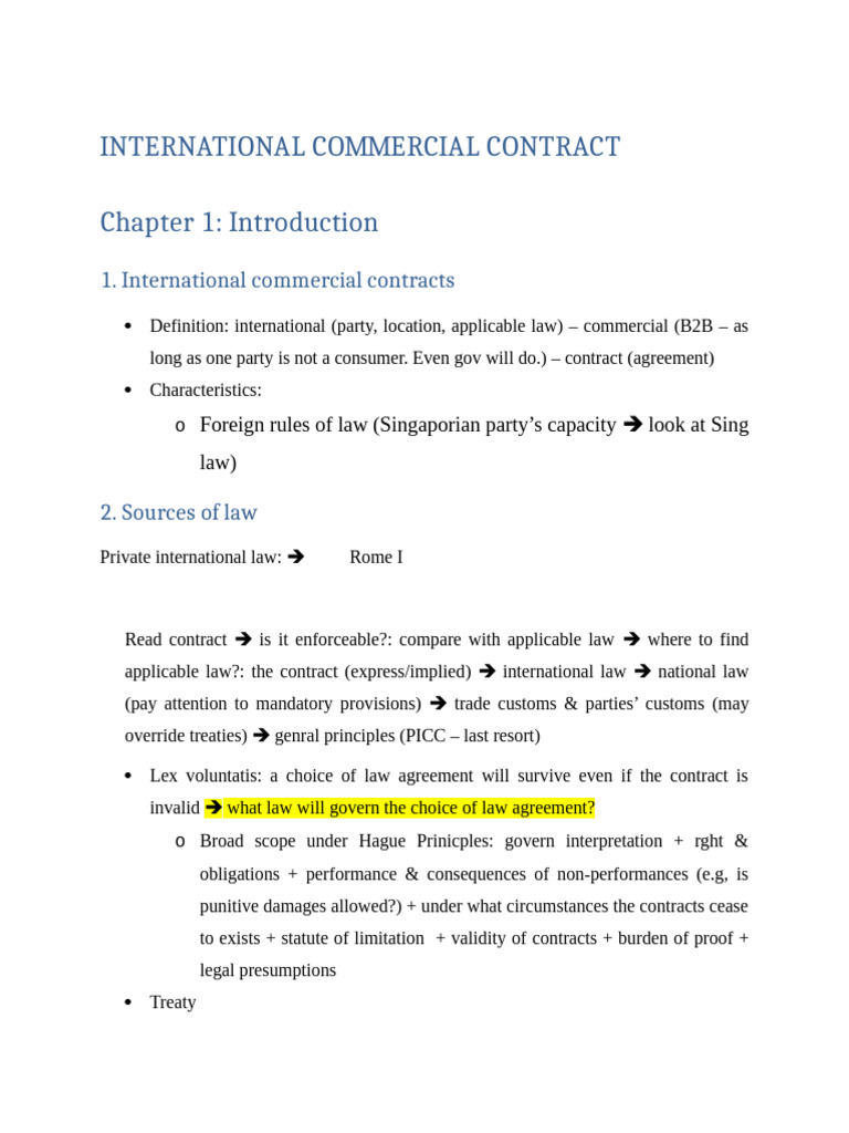International Commercial Contracts Guide | PDF | Mediation | Arbitration