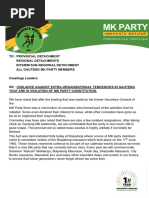 uMkhonto weSizwe Membership Form | PDF | Justice | Crime & Violence