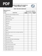 First Aid Kit Inspection Checklist Guide | PDF