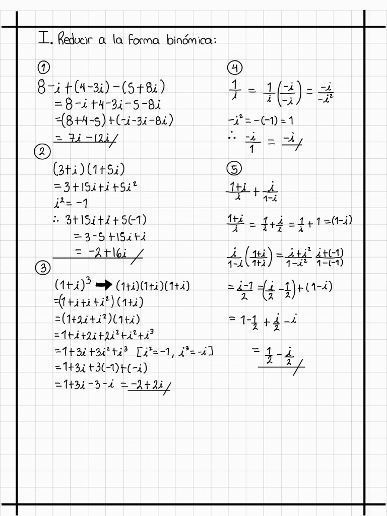 Guía Variable Compleja - 250316 - 220908 | PDF