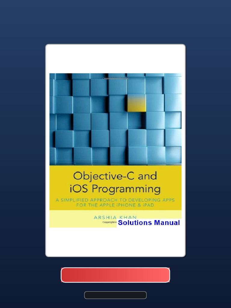 Objective-C and iOS Programming A To Simplified Approach Developing ...