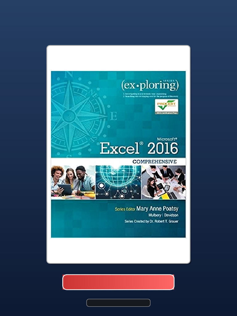 Exploring Microsoft Office Excel 2016 Comprehensive Full Download | PDF | Multiple Choice